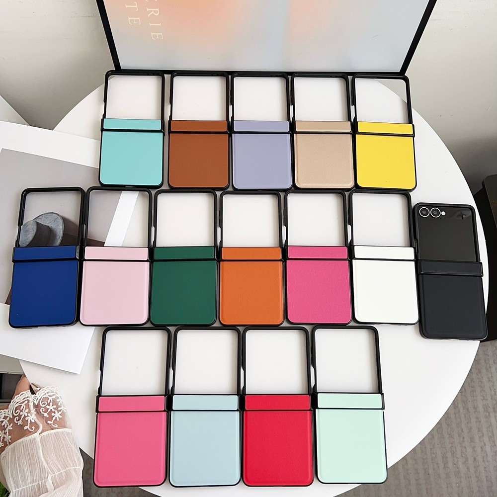 Couple Simple for Samsung Galaxy Z Flip 7 6 5 4 3 Case Art Design Flip5 ...