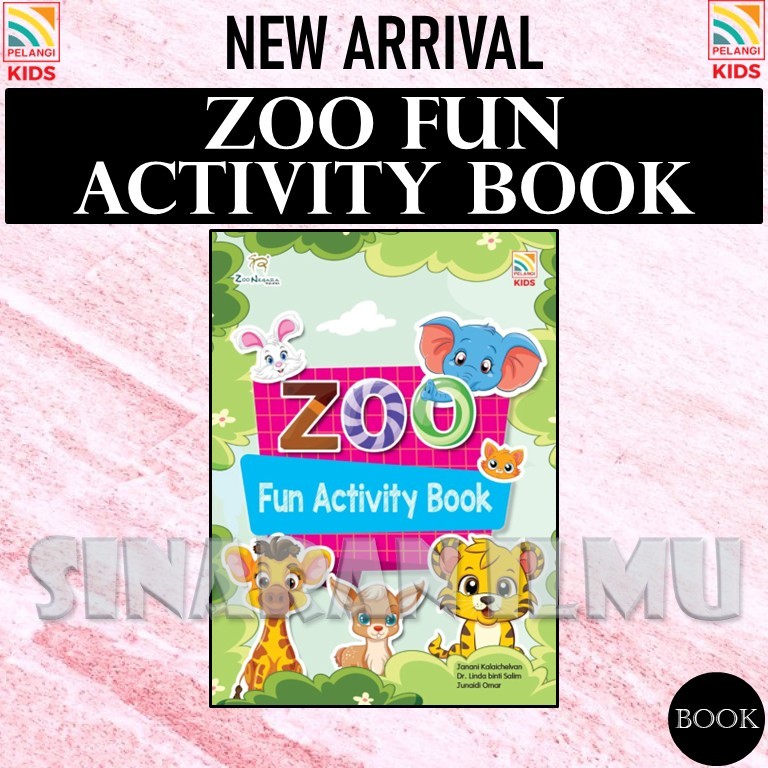 (SI)ZOO FUN ACTIVITY BOOK 2025 | CHILDREN PRESCHOOL - PELANGI | Shopee ...