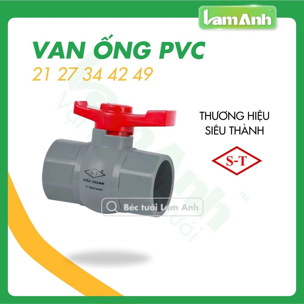 Sieu Thanh uPVC Plastic Valve – Water Valve, Lock Valve, Exhaust Valve ...