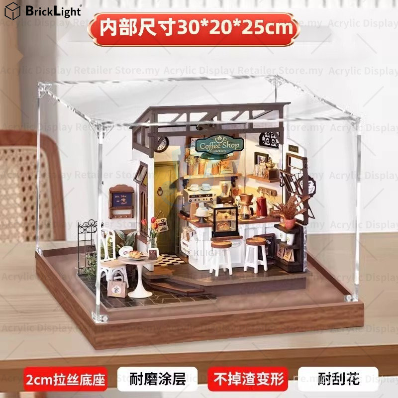 ️Acrylic Display Box/Case Dustproof Protection Box suitable for Gundam ...