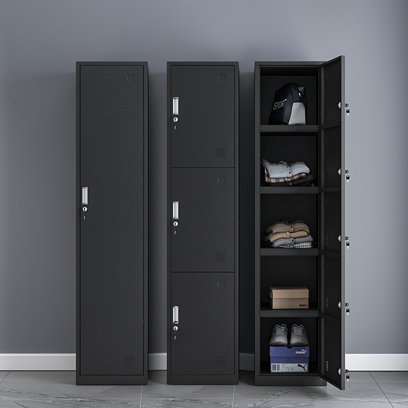 1/2/3/4/5 Pintu Steel Locker Cabinet Metal Home Schoolbag Locker Office ...
