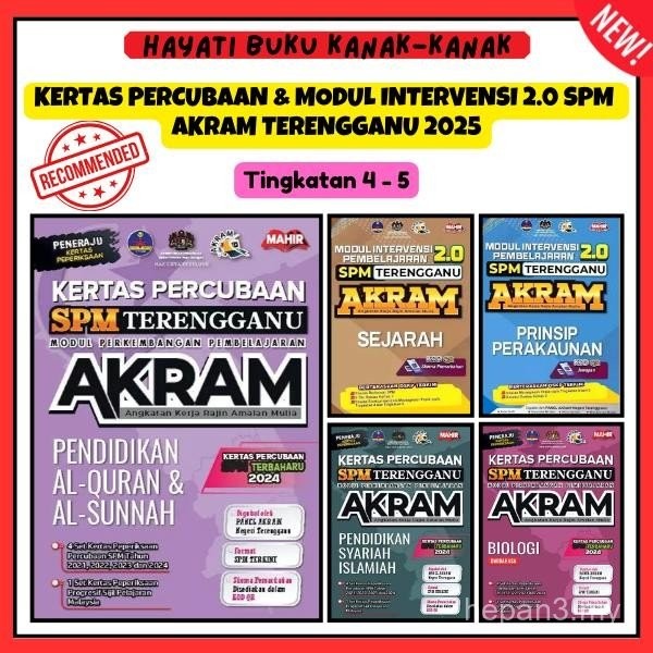 [Hayati] Buku Latihan - Kertas Percubaan Spm Terengganu (Akram) Edisi ...