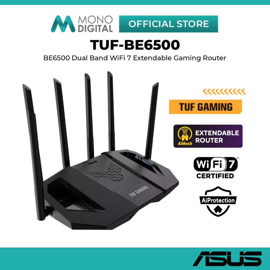 ASUS TUF-BE6500 TUF GAMING BE6500 / TUF-BE3600 TUF GAMING BE3600 DUAL ...
