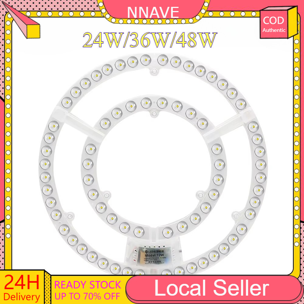 24W/36W/48W Led Ceiling Light Magnetic Circular light tube for Surface downlight Celling Light ...