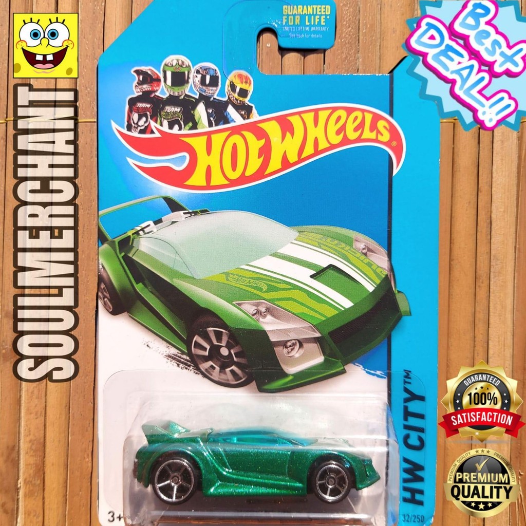Hot Wheels Quick N Sik Hijau Diecast Original Track Racing Car | Shopee ...