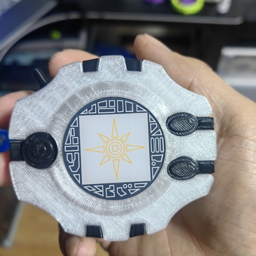 Digimon Badge Magnetic Night Light Digimon Luminous Refrigerator ...