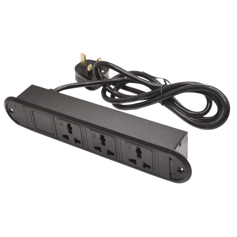Hidden Table Sockets Universal Power Strip Office Home Socket Embedded ...