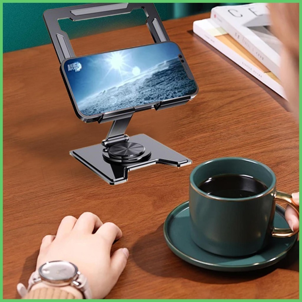 Tablet Holder Bracket Metal Hollow Laptop Holder Tablet Mount Desktop ...