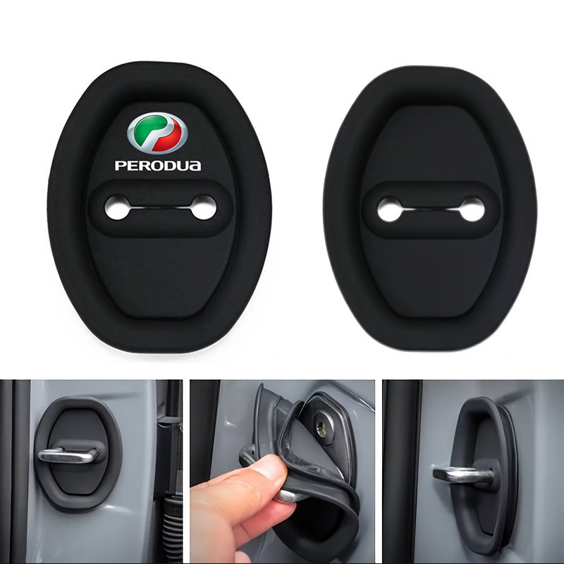 [Ready Stock] 1pcs Perodua Car Door Lock Protective Cover Door ...