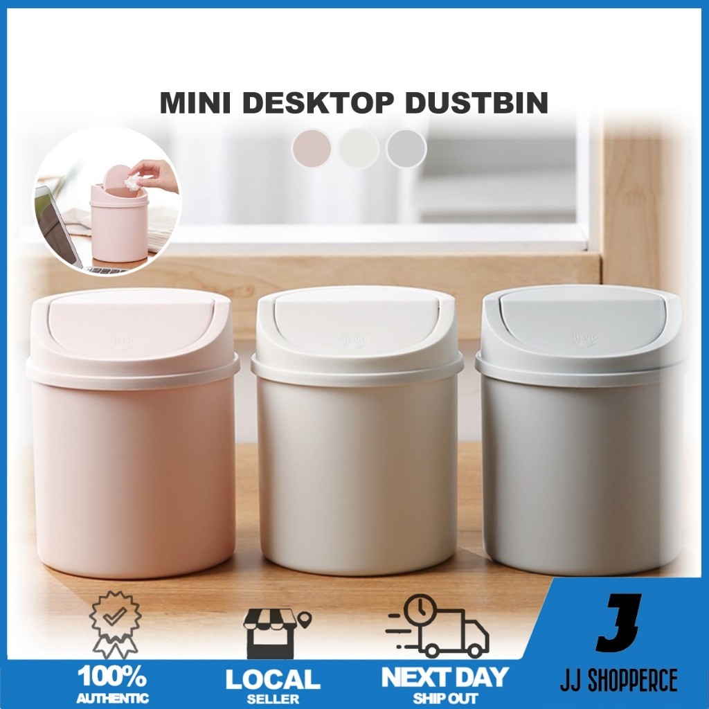 [MY] Mini Desktop Dustbin/ Office Room Dustbin Garbage Dispose/ Storage ...