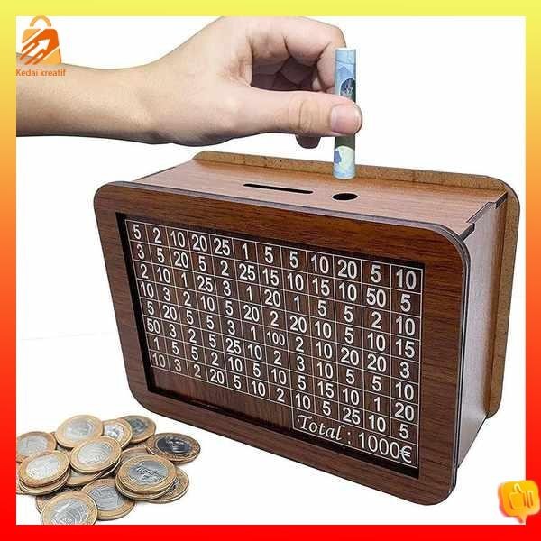 tabung kayu 5000 tabung kayu tabung kayu viral Kotak Wang Jualan Panas ...