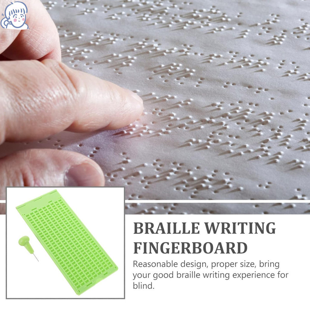 Braille board with 9 rows and 30 square thick Braille writing board for ...