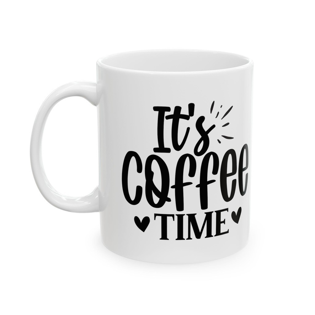 It'S Coffee Time 2-01 CQ Ceramic Mug 11Oz | Shopee Malaysia
