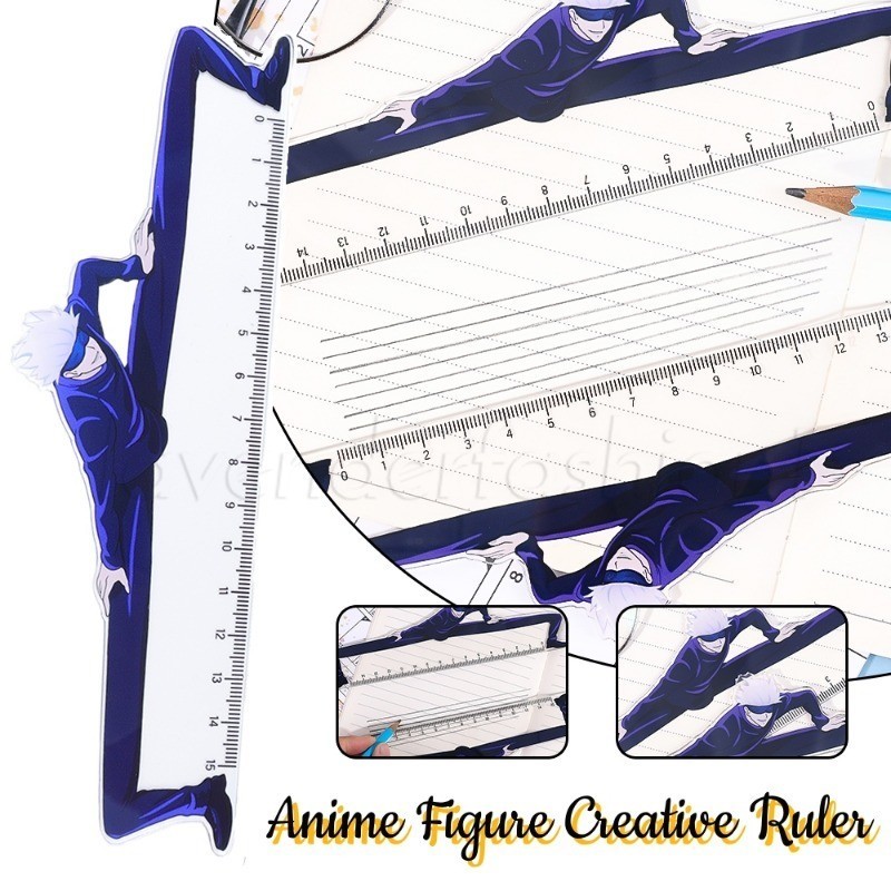 Anime Peripherals Creative Ruler - Portable, Acrylic - High Precision ...