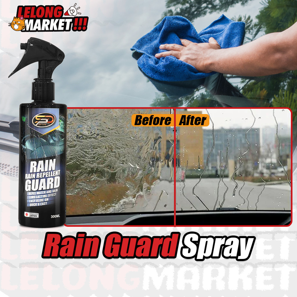 SPD Rain Guard Japan Formula Windscreen Water Repellant Coating Spray ...