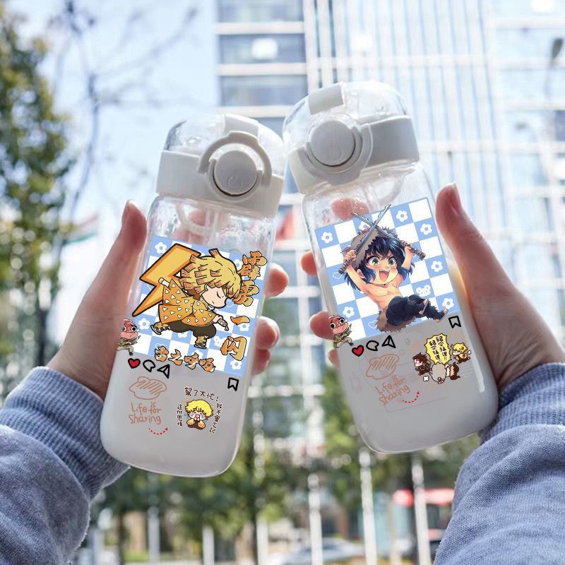 Anime Demon Slayer Tanjiro Nezuko Zenitsu Inosuke water cup Summer ...