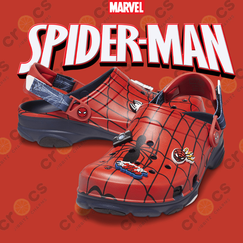 Crocs for Kids Spider Man All-Terrain Clog non-slip wear-resistant ...