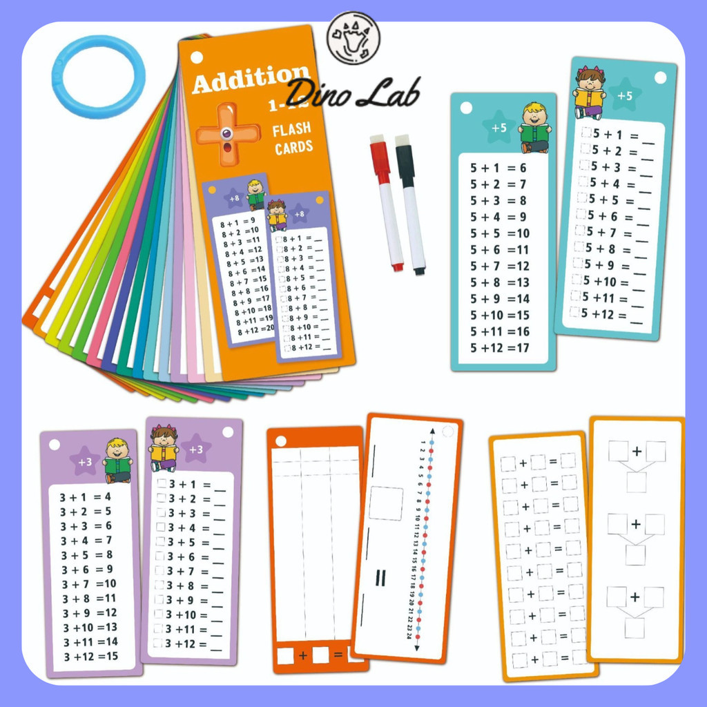15 Cards Math Multiplication Cards 0-12 Math Training Learning Aids ...