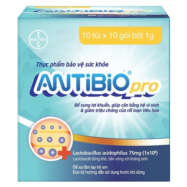 Antibio Pro Bayer supports lactobacillus probiotic supplementation (H ...