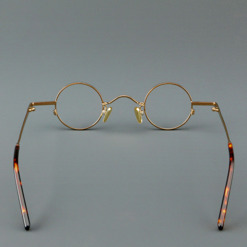 Small Round Glasses Frame Japanese Design Spectacles Men Women Titanium ...
