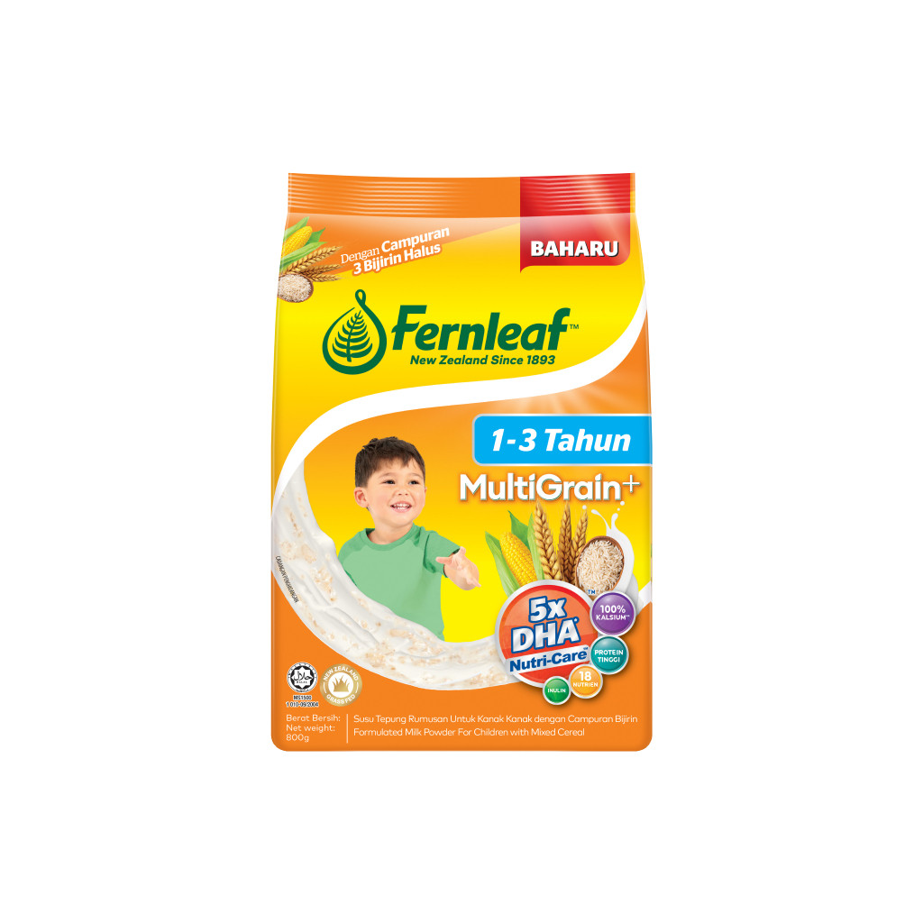 FERNLEAF 1 To 3 Years 4 To 6 Years Multigrain Milk Formula 800G ...