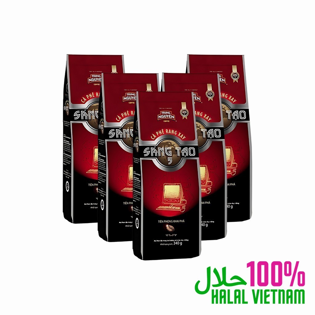 Vietnam Trung Nguyen Ground Coffee Sang Tao 1 2 3 4 5 340g - 100% HALAL VIETNAM | Shopee Malaysia