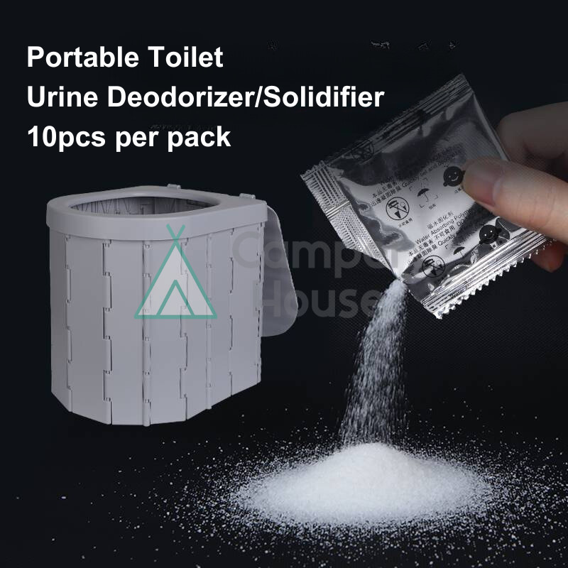 Outdoor Camping Portable Toilet Urine Deodorizer Solidifier Absorbent ...