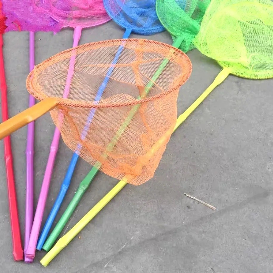 Landing Net wooden handle Net Catching Fish or Butterfly Tangguk Ikan ...