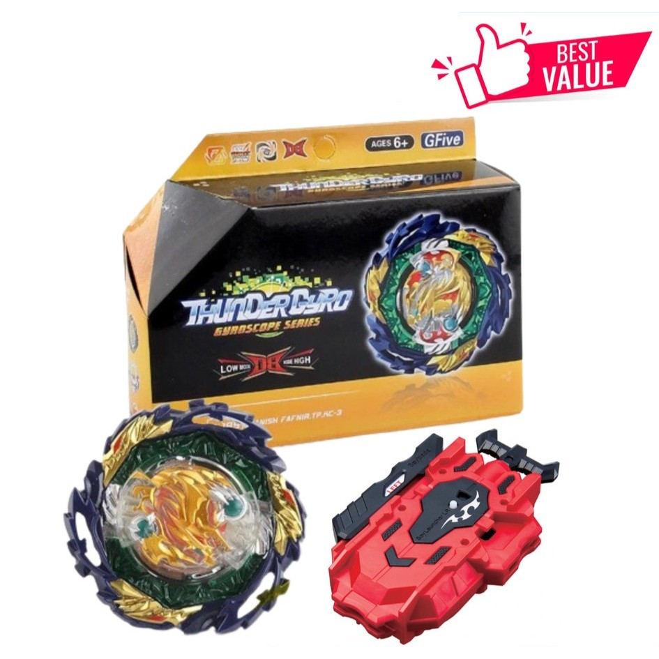 Ready Stock !!! Beyblade Burst Spinning Top B-185 DB Vanish Fafnir Bey ...