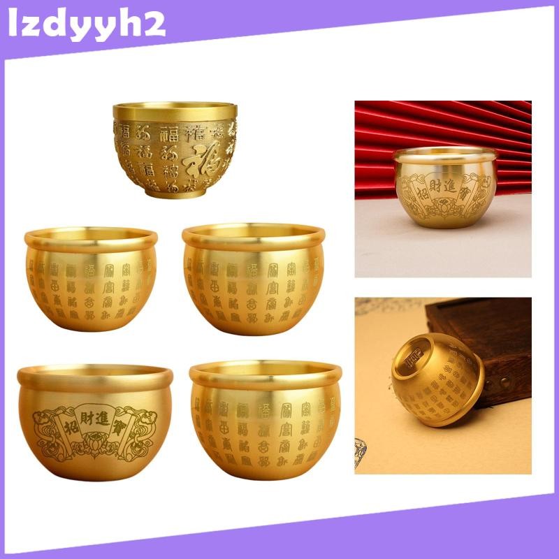 [LzdyyhacMY] Brass Feng Shui Bowl Wealth Chinese Traditional Lucky ...