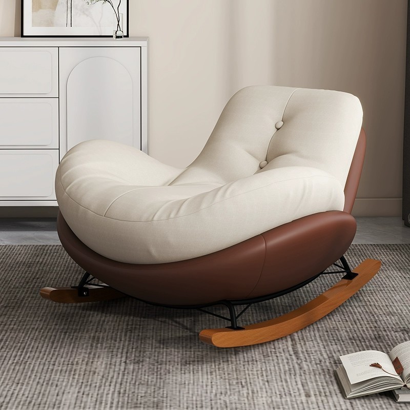 Internet Celebrity Penguin Rocking Chair Adult Recliner Balcony Light ...