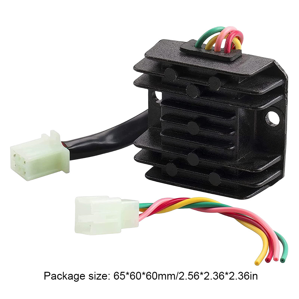 4 Wires Voltage Regulator Rectifier Current Rectifier Universal Voltage ...