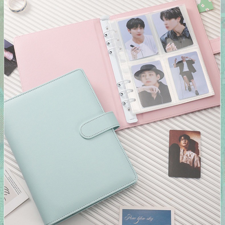 A4/A5 Cheap Photocard Binder KPOP Polaroid 2R Big Collection PhotoBook ...