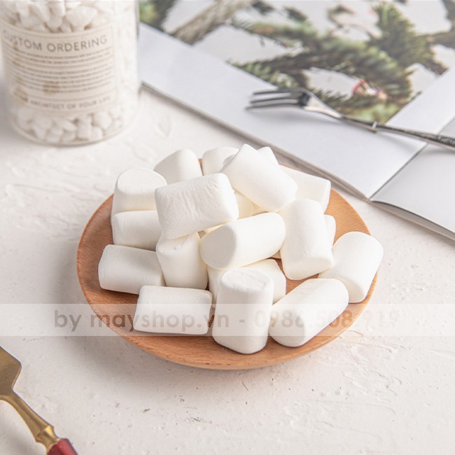 White wick candy, ERKO white Marshmallow candy reduced sweetness and ...