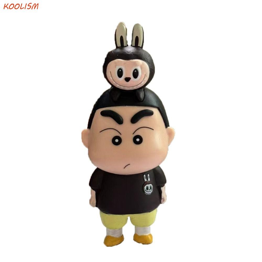 KOOLISM Labubu Crayon Shin-Chan Figure, Statue PVC Doll Crayon Shin ...
