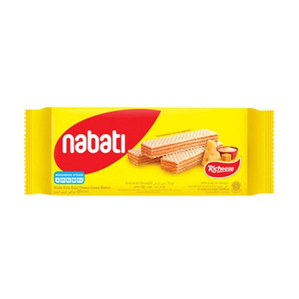 Nabati RICHEESE WAFER CHEESE CREAM 122 GR | Shopee Malaysia