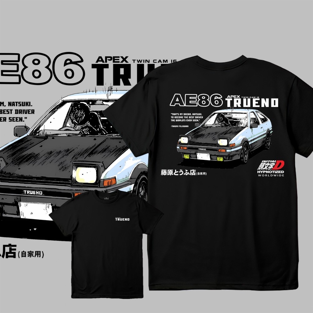 pakaian lelaki baharu 2025 MADFACE - Ae86 Truend Unisex Kaos Bercetak ...