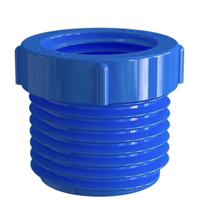 Pvc blue fittings full threaded busing | Shopee Malaysia