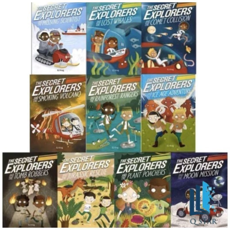The Secret Explorers Story Book Novel (11 Books) | Shopee Malaysia
