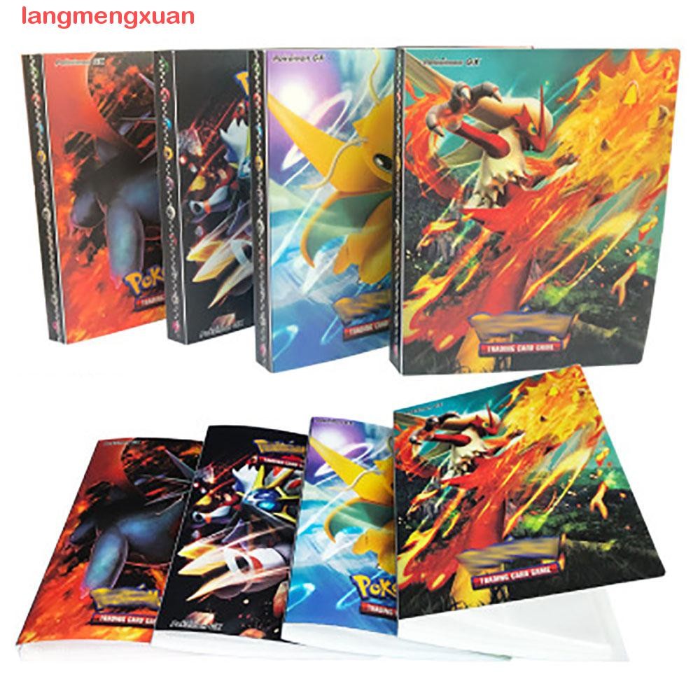 LANGMENGXUAN Game Cards Album Card Collectors Collection Folder Anime ...