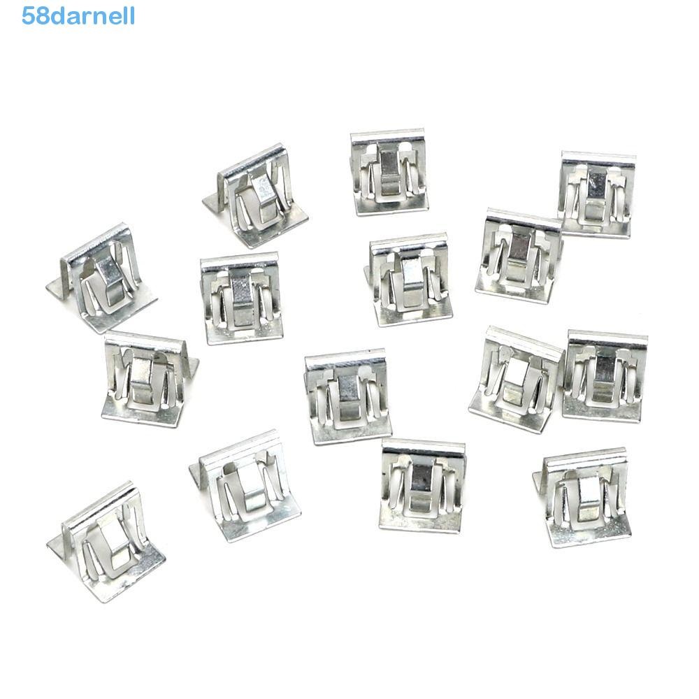 DARNELL 20pcs Dashboards Metal Retainer Clip, A-pillar U-shaped ...
