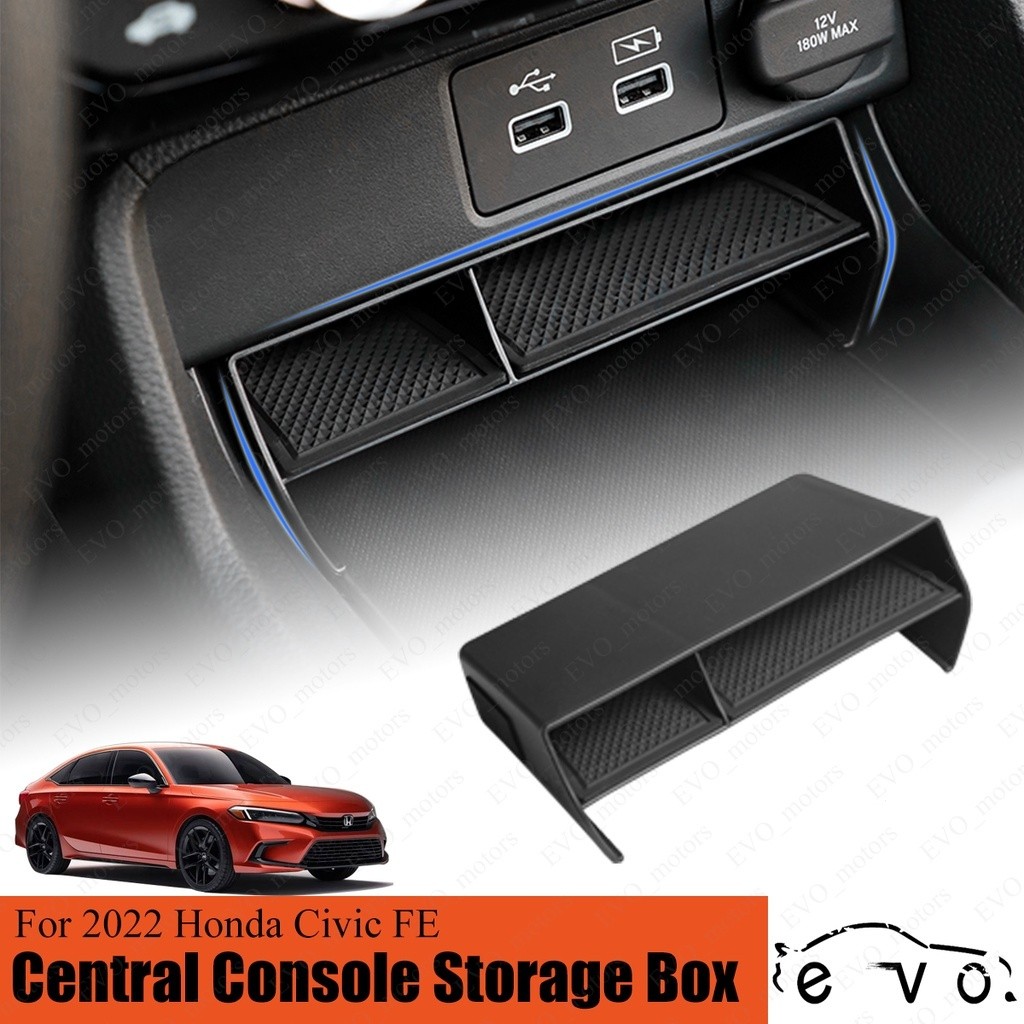 [ReadyStock]For 2022 Honda Civic FE Central Console Storage Box Tray ...