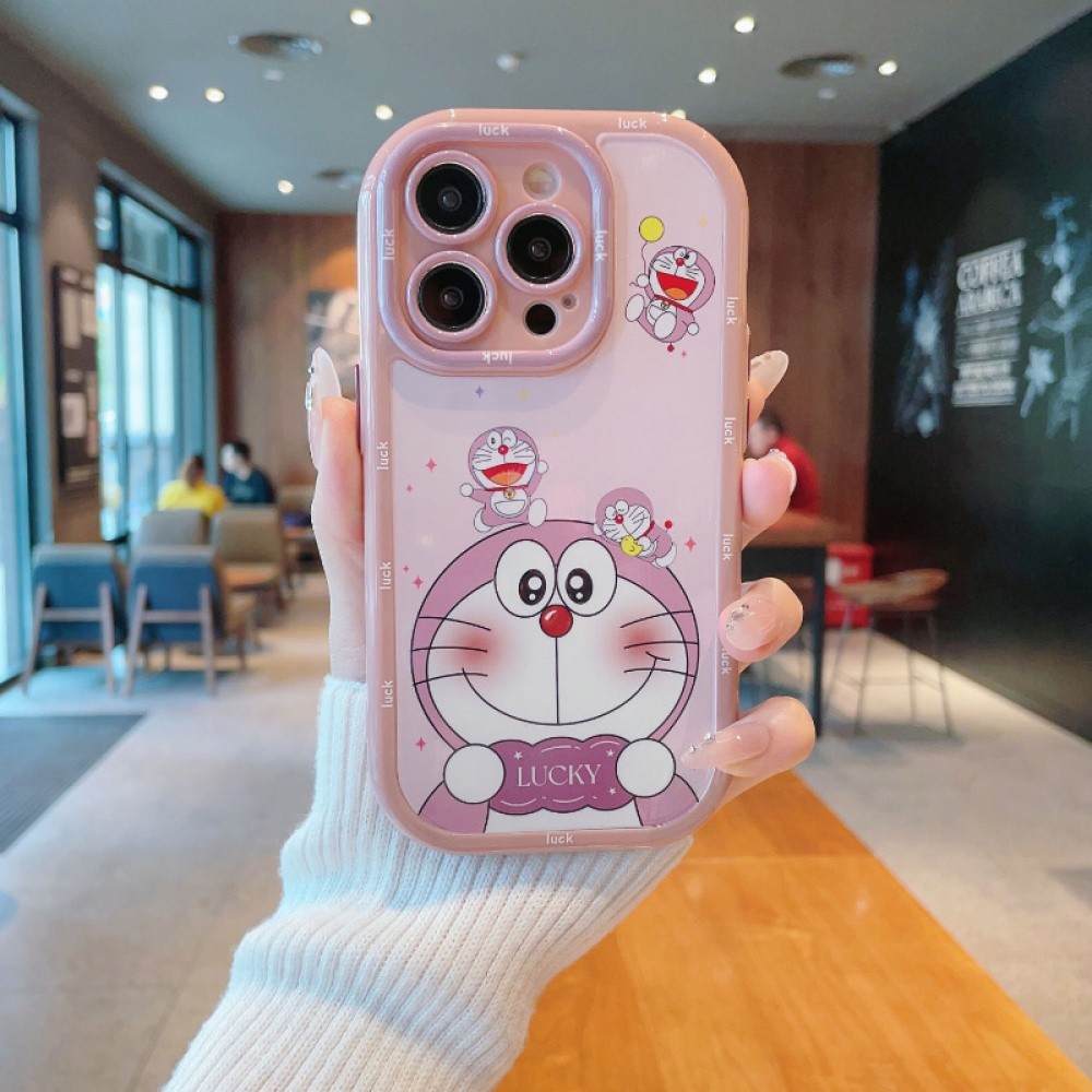 Simple and stylish Doraemon phone case for iPhone 16/15/14/13/12/X/7/11 ...