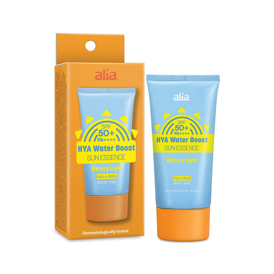 ALIA HYA Water Boost Sun Essense SPF50 50ML | Shopee Malaysia