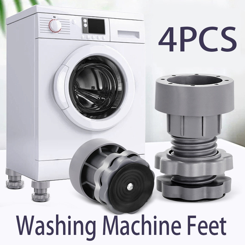 7-9.5cm Washing Machine Foot Pads Base Pad Non-Slip Anti Vibration Feet ...