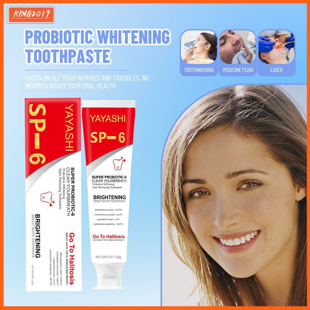 Yayashi Toothpaste Sp-6 Ultra+ Whitening Support Bright White Deodorant ...