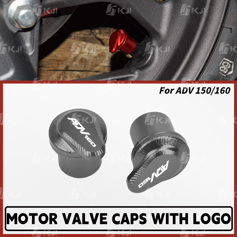 For Honda ADV160/ADV150 Tire Valve Stem Caps Motorcycle Wheel Air Valve ...