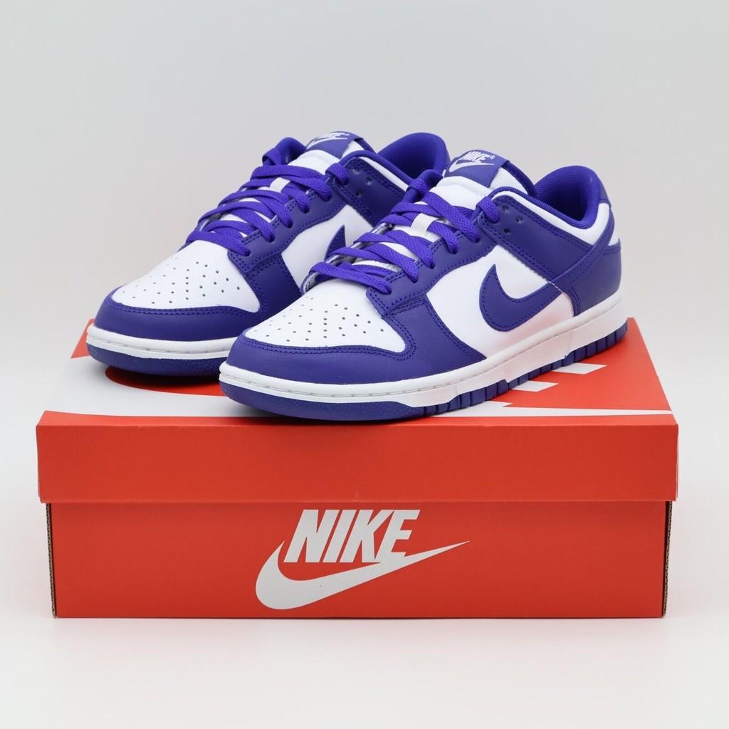 DV0833-103 Nike Dunk Low Retro Concord (Men's) | Shopee Malaysia