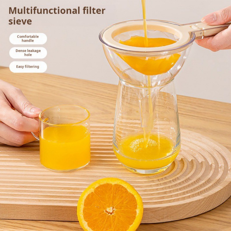 Multifunctional Funnel Set Kitchen Plastic Filter Oil Drain Household 2 ...