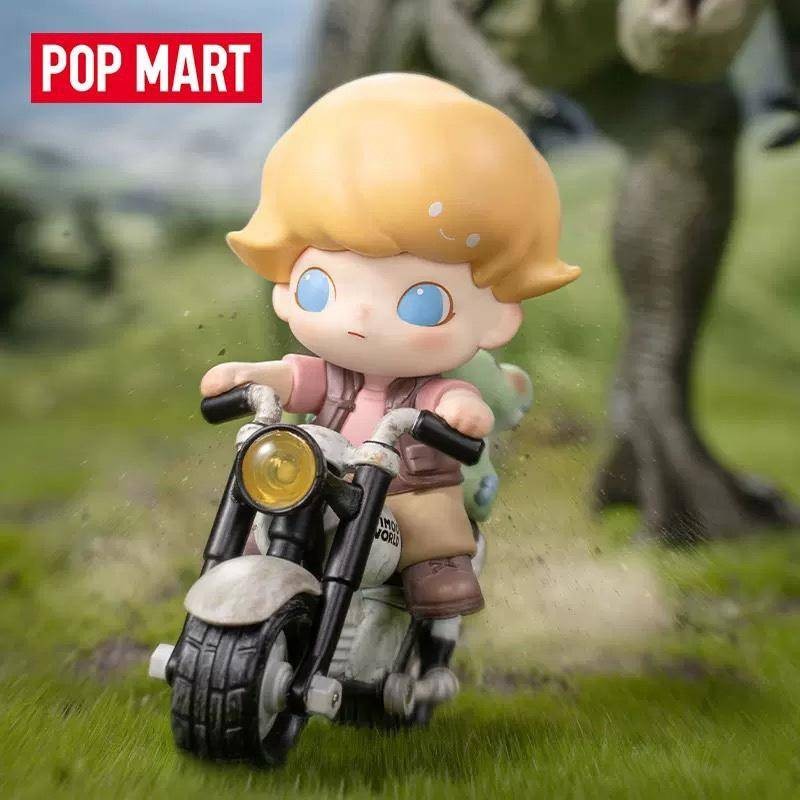 P POPMART DIMOO Jurassic World Run Fast Cute Figure Desktop Decoration ...